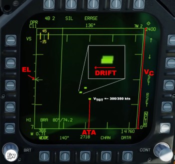 F/A-18 Radar Velocity Mode – Observations – FlyAndWire